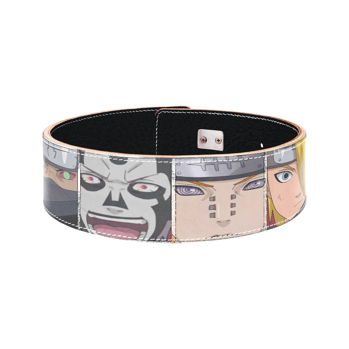 Akatsuki Faces Custom Weightlifting Belt - Gunsmith Fitness